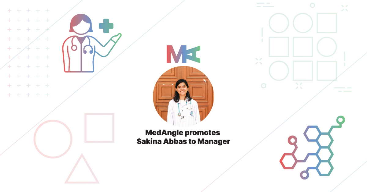MedAngle promotes Sakina Abbas to Manager